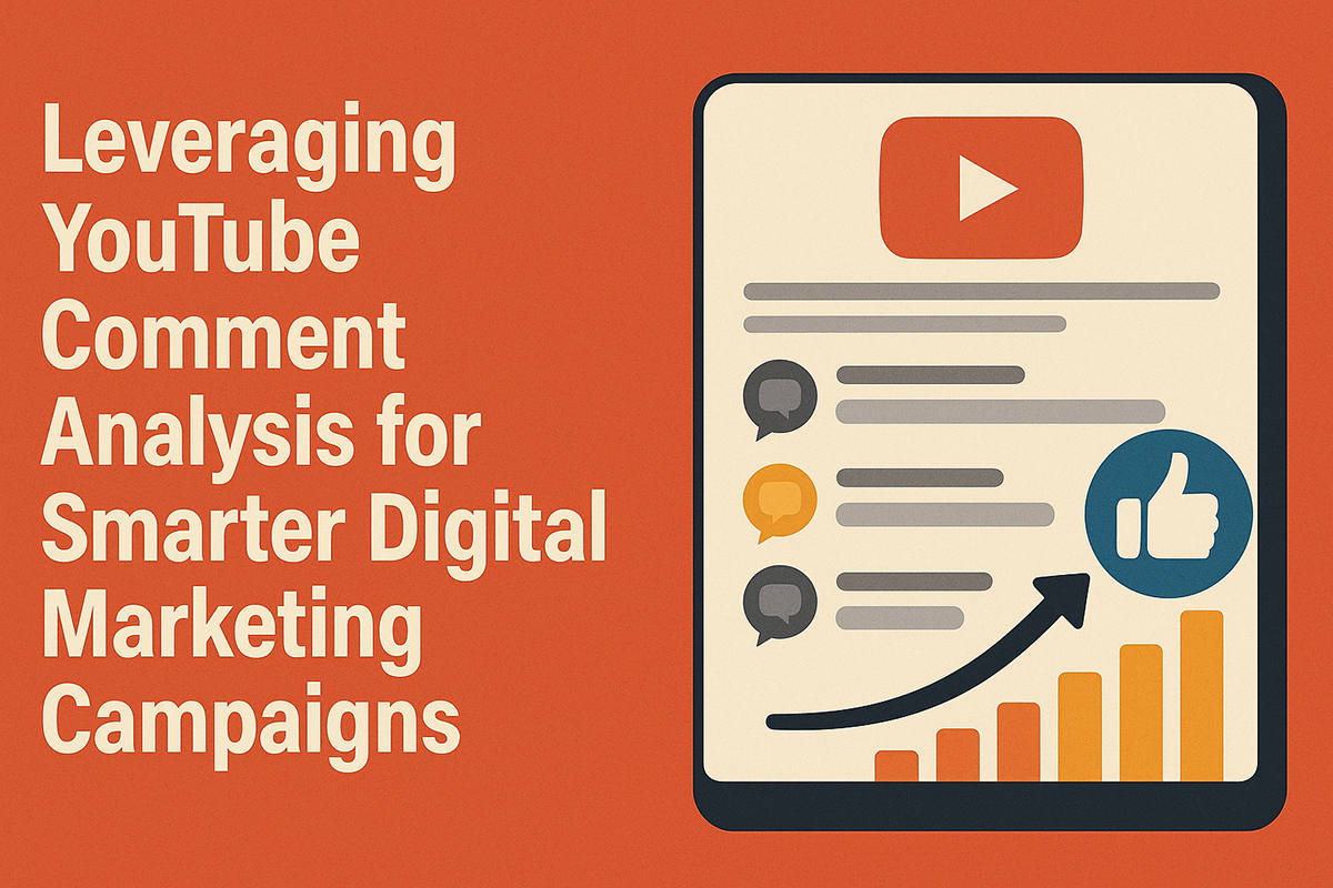 Leveraging YouTube Comment Analysis for Smarter Digital Marketing ...